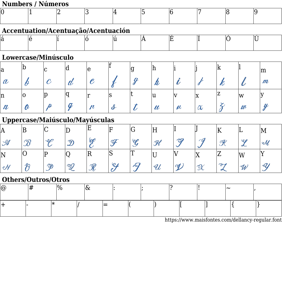 Dellancy Regular: Baixar Fonte Grátis | MaisFontes