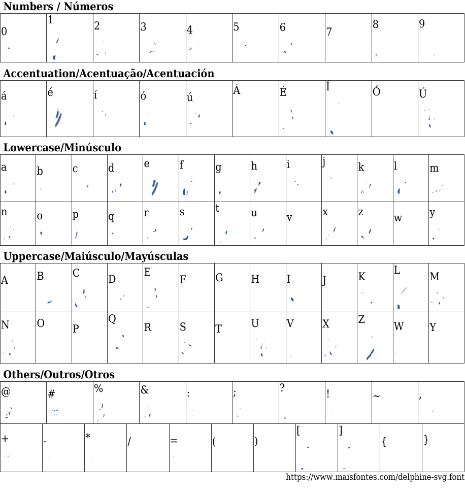 Delphine SVG: Free Font Download | MaisFontes