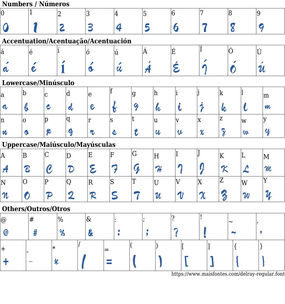 Delray Regular: Free Font Download | MaisFontes