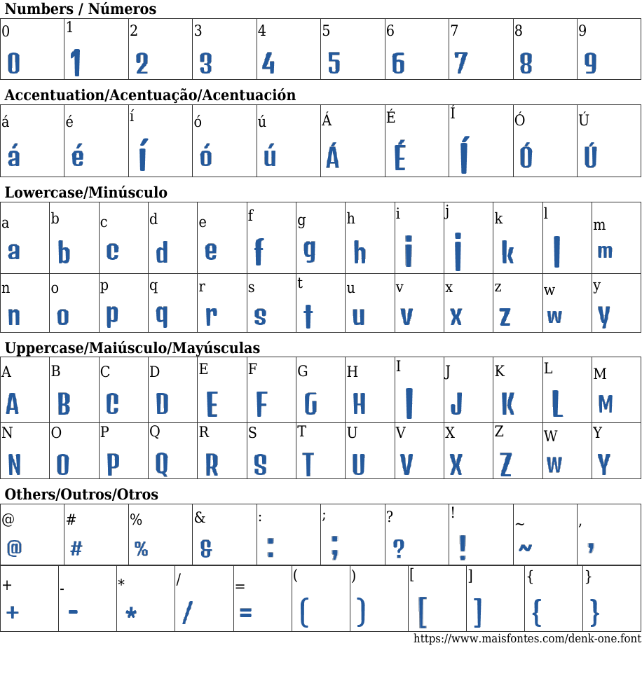 Denk One: Free Font Download | MaisFontes