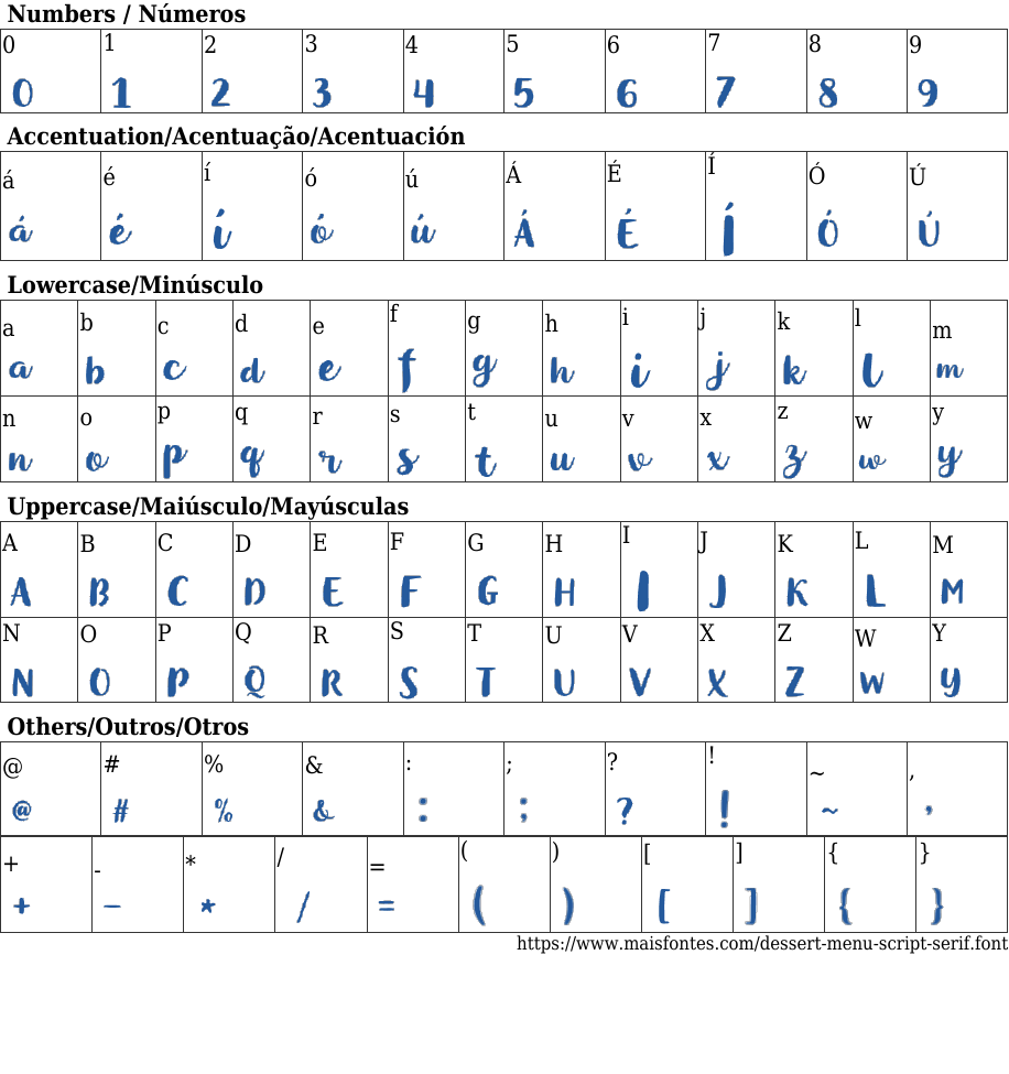 Dessert Menu Script Serif: Free Font Download | MaisFontes
