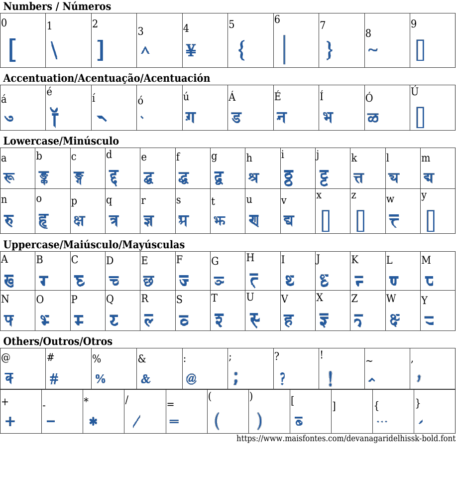Devanagari Delhi SSK Bold Font: Free Download | MaisFontes