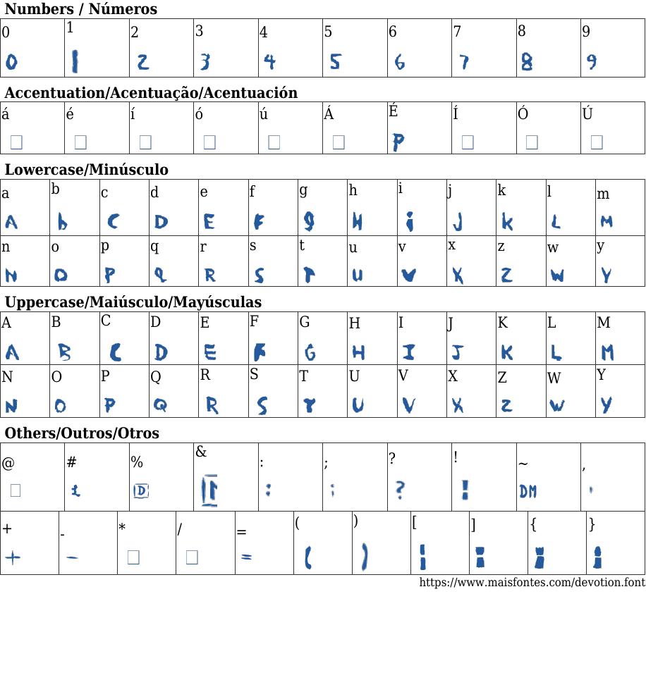 Devotion Font: Free Download | MaisFontes