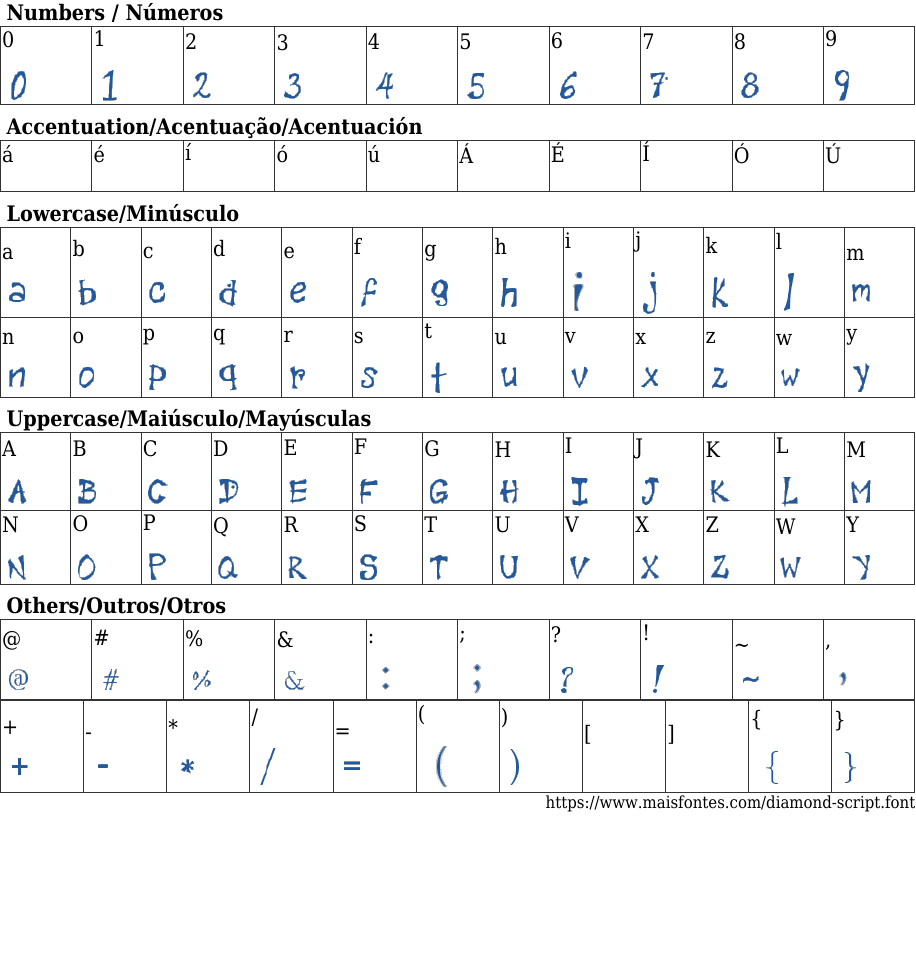 Diamond Script: Descargar Fuente Gratis | MaisFontes