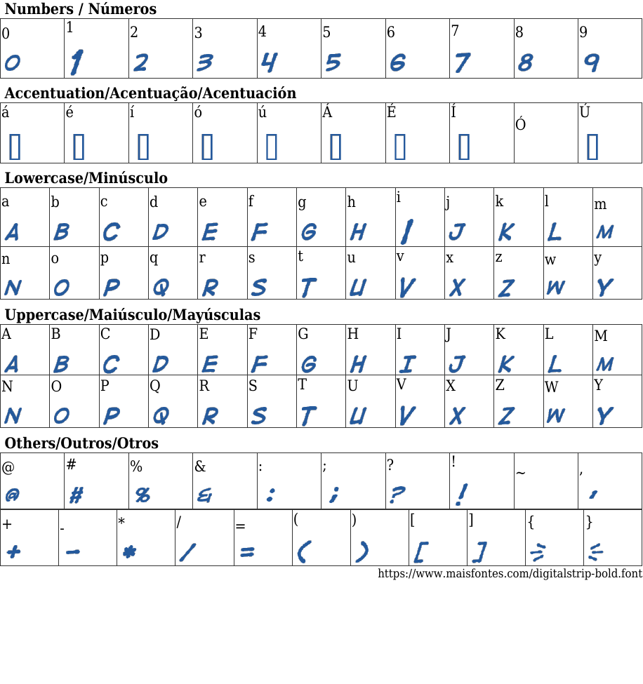 DigitalStrip Bold Font: Free Download | MaisFontes