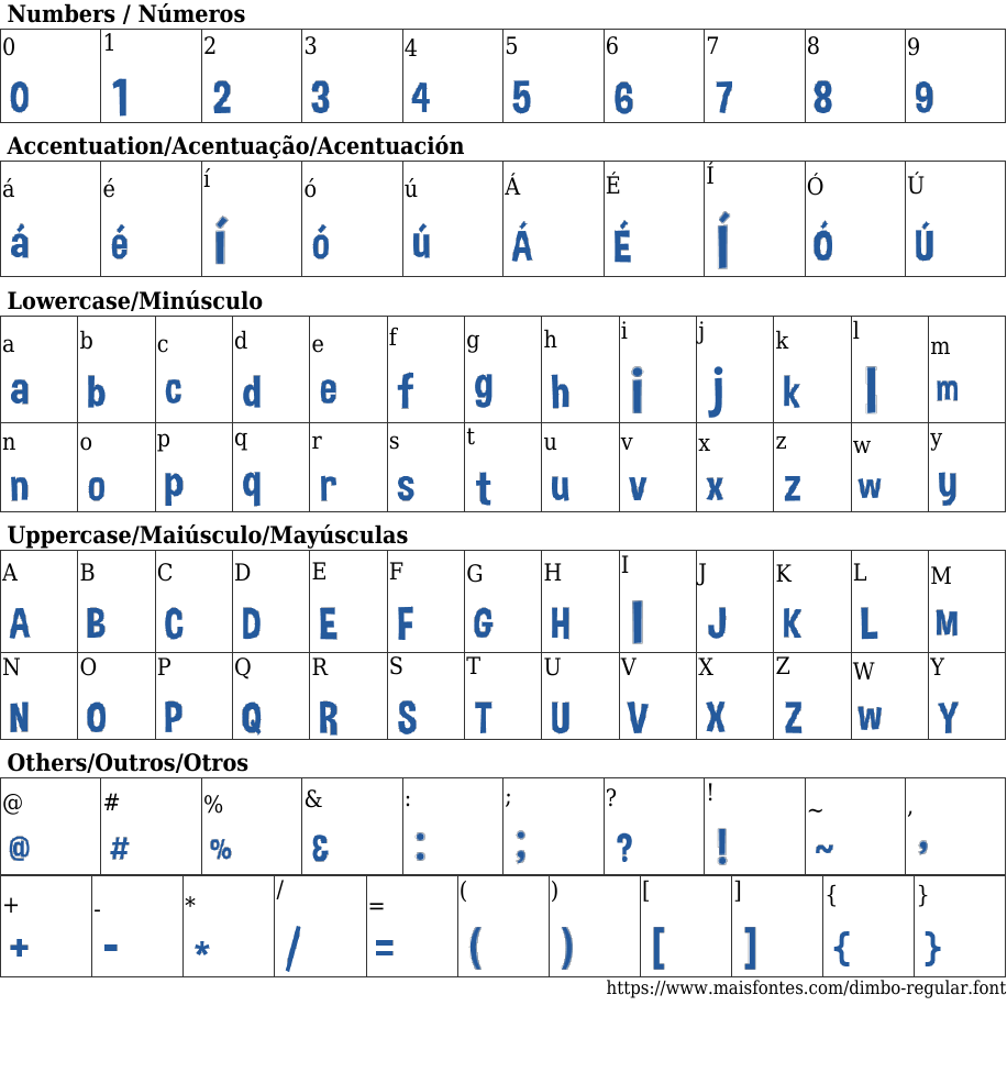 Dimbo Regular: Download Free Font | MaisFontes