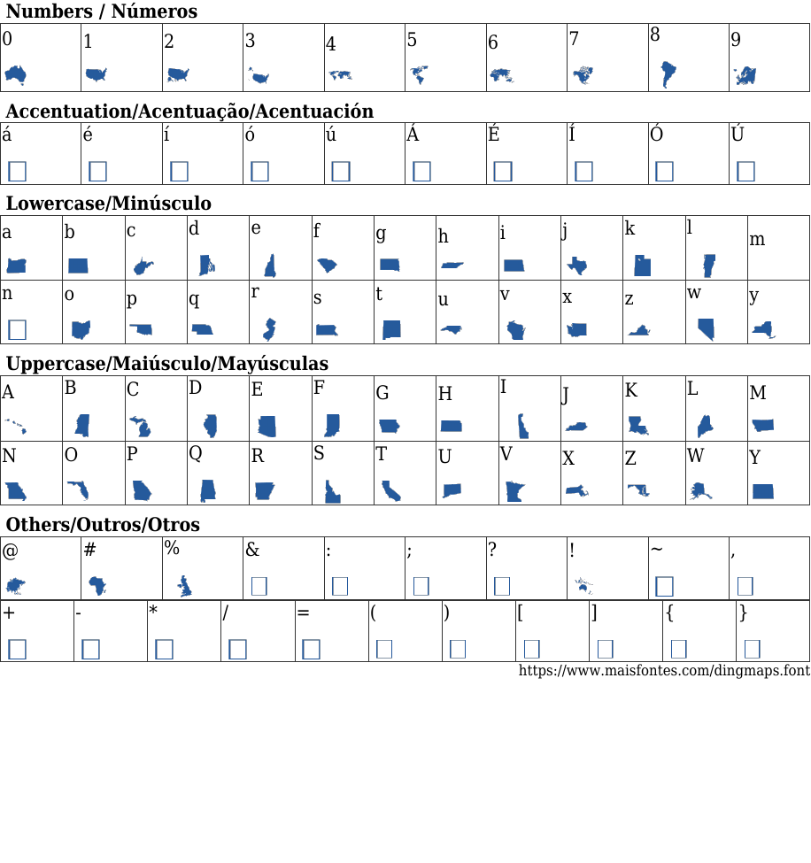 DingMaps: Baixar Fonte Grátis | MaisFontes