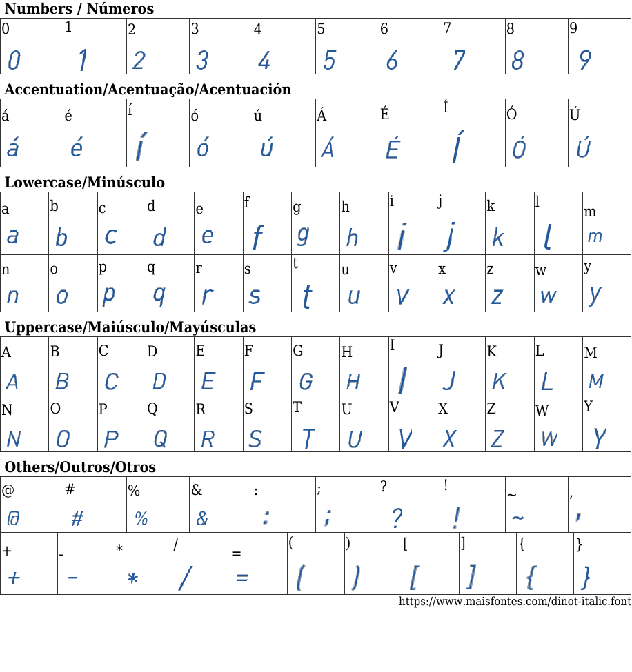 DINOT Italic Font: Free Download | MaisFontes