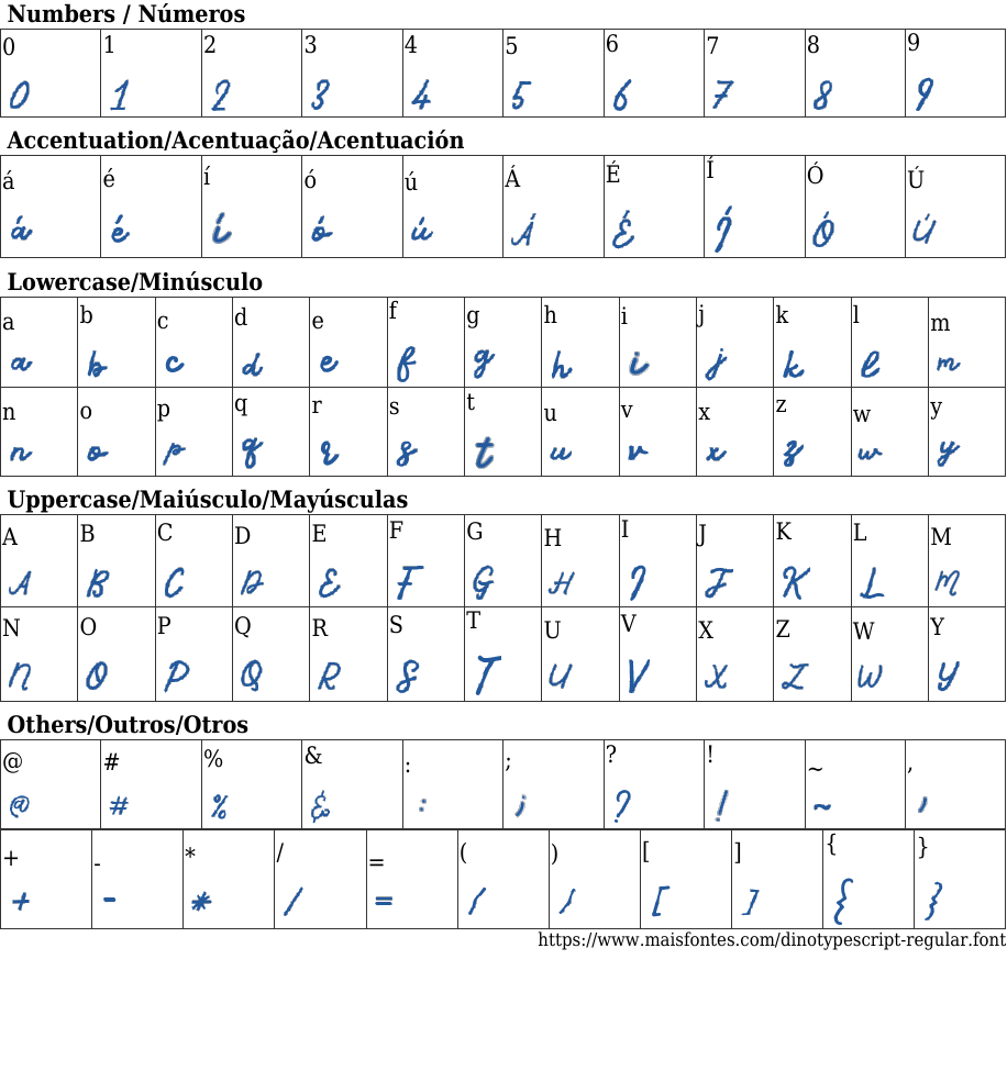 Dino Type Script: Baixar Fonte Grátis | MaisFontes