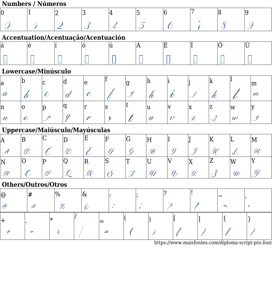 Diploma Script Pro Font: Free Download | MaisFontes