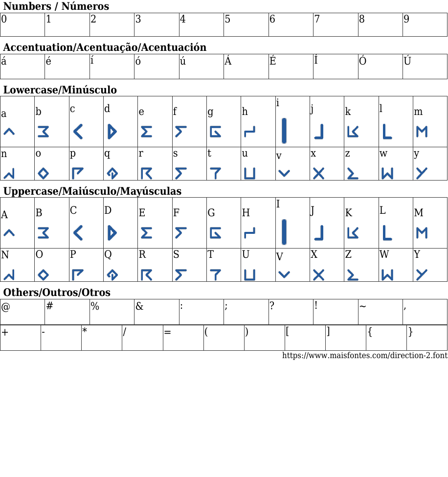 DIRECTION Arrows: Baixar Fonte Grátis | MaisFontes