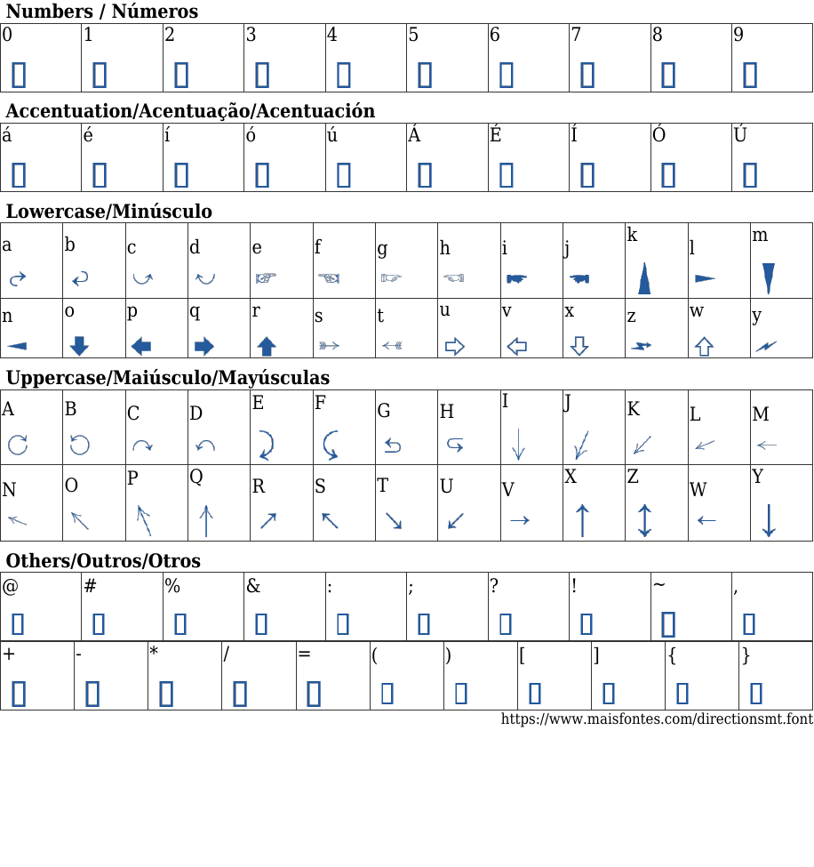 Directions MT: Free Font Download | MaisFontes