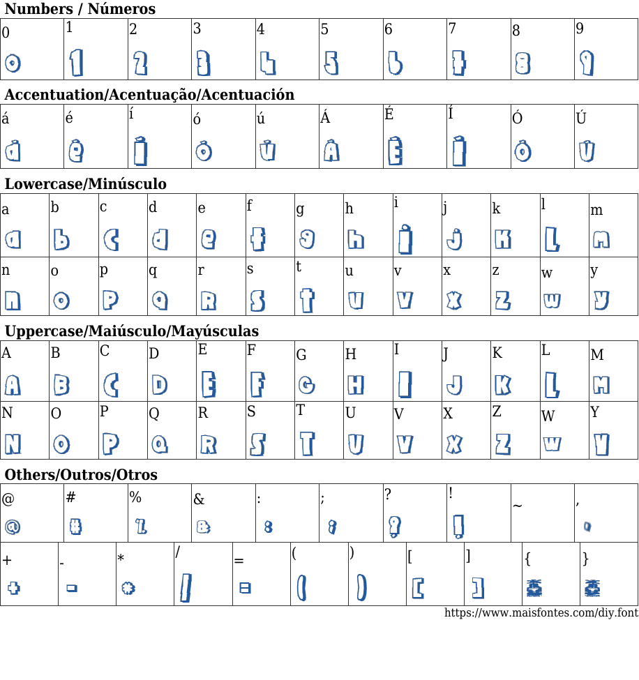 DIY: Free Font Download | MaisFontes