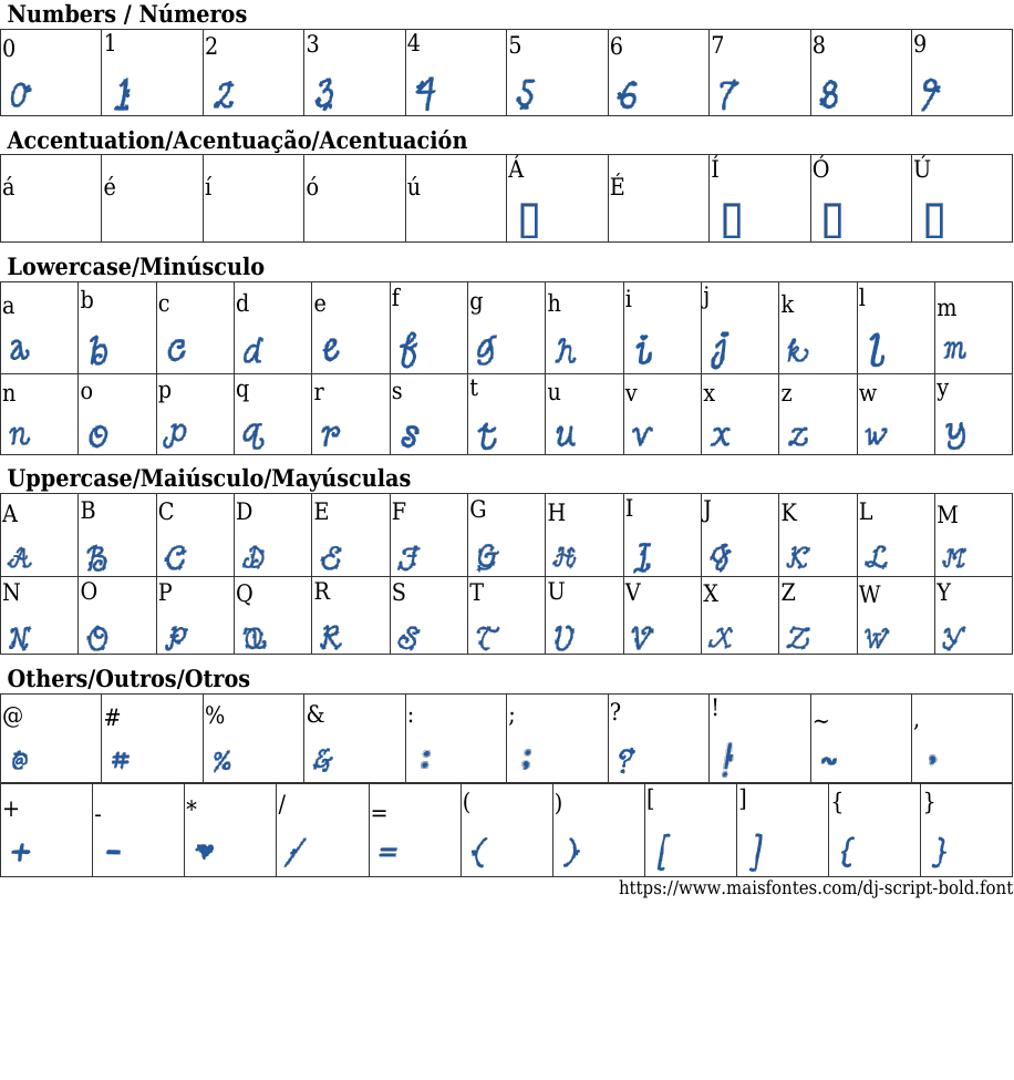 DJ Script Bold: Baixar Fonte Grátis | MaisFontes