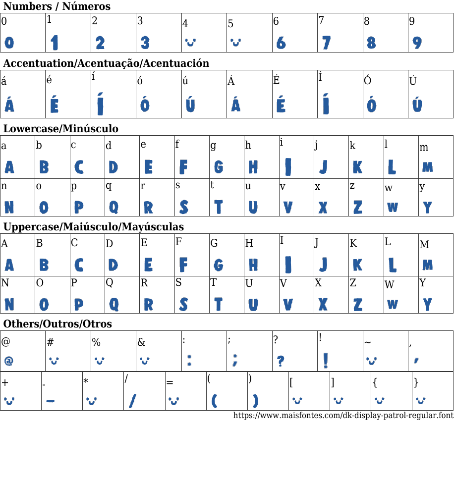 DK Display Patrol Regular: Baixar Fonte Grátis | MaisFontes