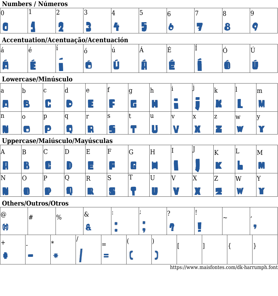 DK Harrumph: Baixar Fonte Grátis | MaisFontes