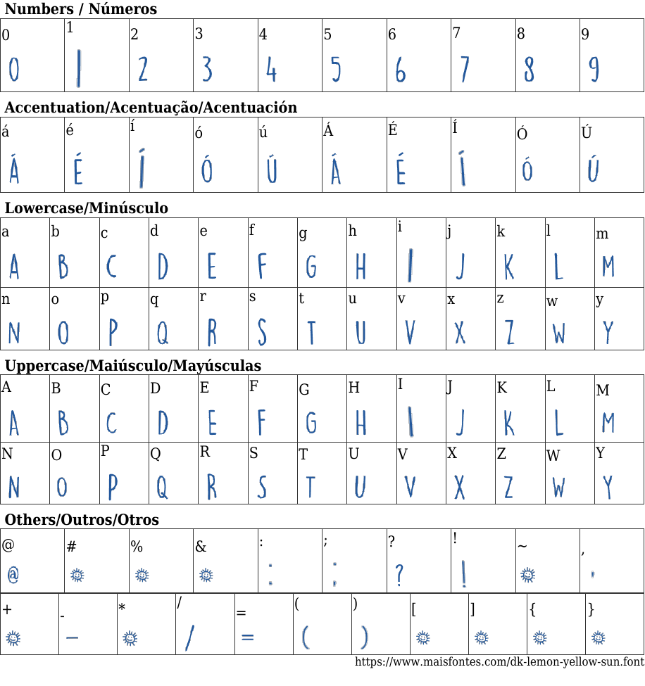 DK Lemon Yellow Sun: Free Font Download | MaisFontes