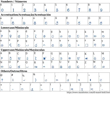 DL Manel bold: Baixar Fonte Grátis | MaisFontes