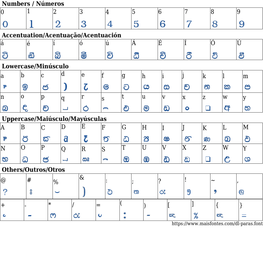 DL Paras: Free Font Download | MaisFontes
