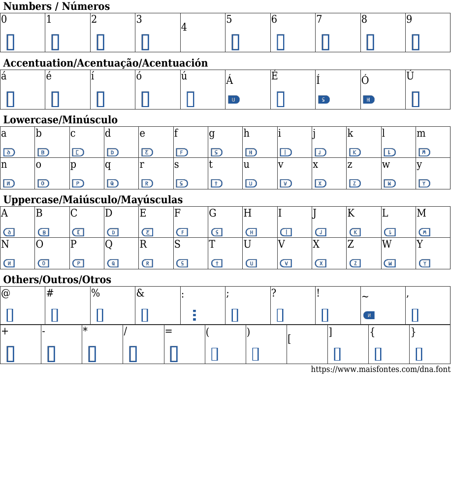 Dna Font: Free Download | MaisFontes