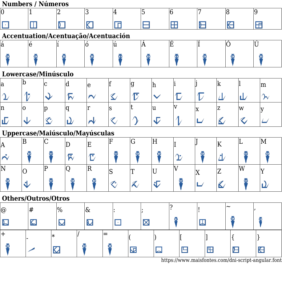 Dni Script Angular: Baixar Fonte Grátis | MaisFontes