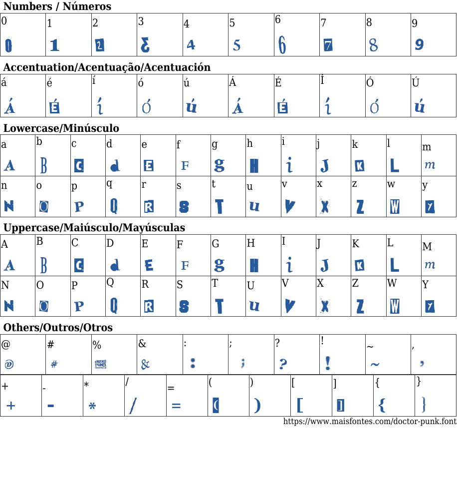 Doctor punk: Baixar Fonte Grátis | MaisFontes