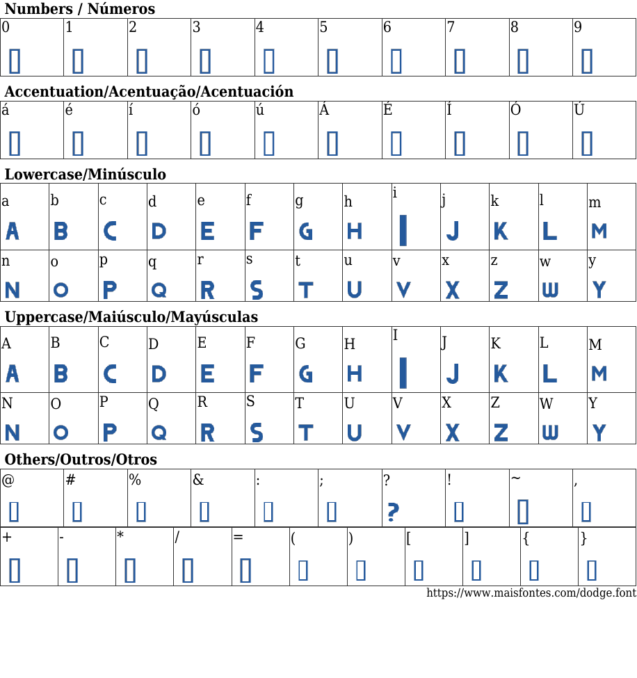 DODGE: Free Font Download | MaisFontes