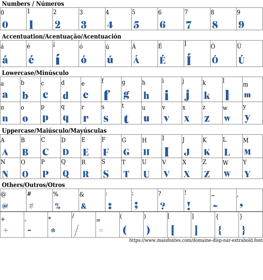 Domaine Display Narrow ExtraBold: Free Font Download | MaisFontes