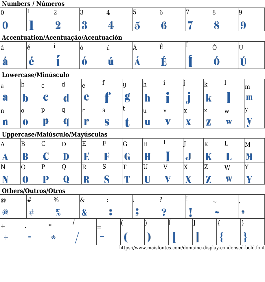 Domaine Display Condensed Bold: Free Font Download | MaisFontes