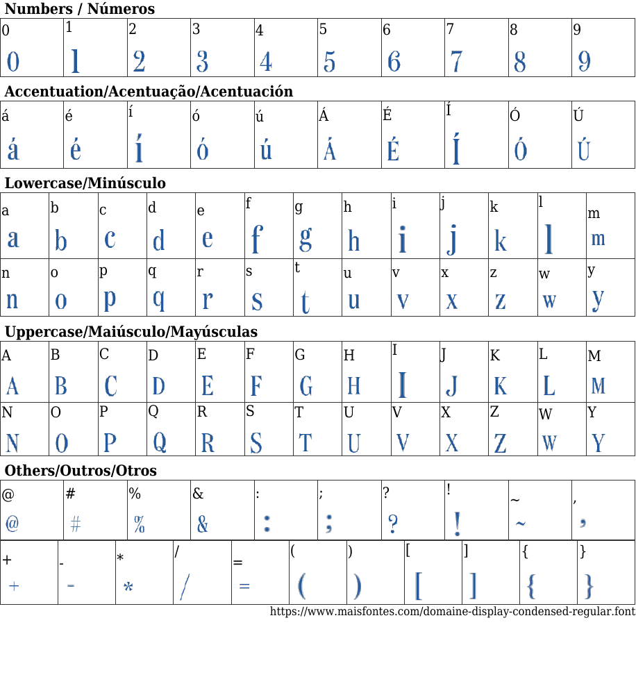 Domaine Display Condensed Regular Font: Free Download | MaisFontes