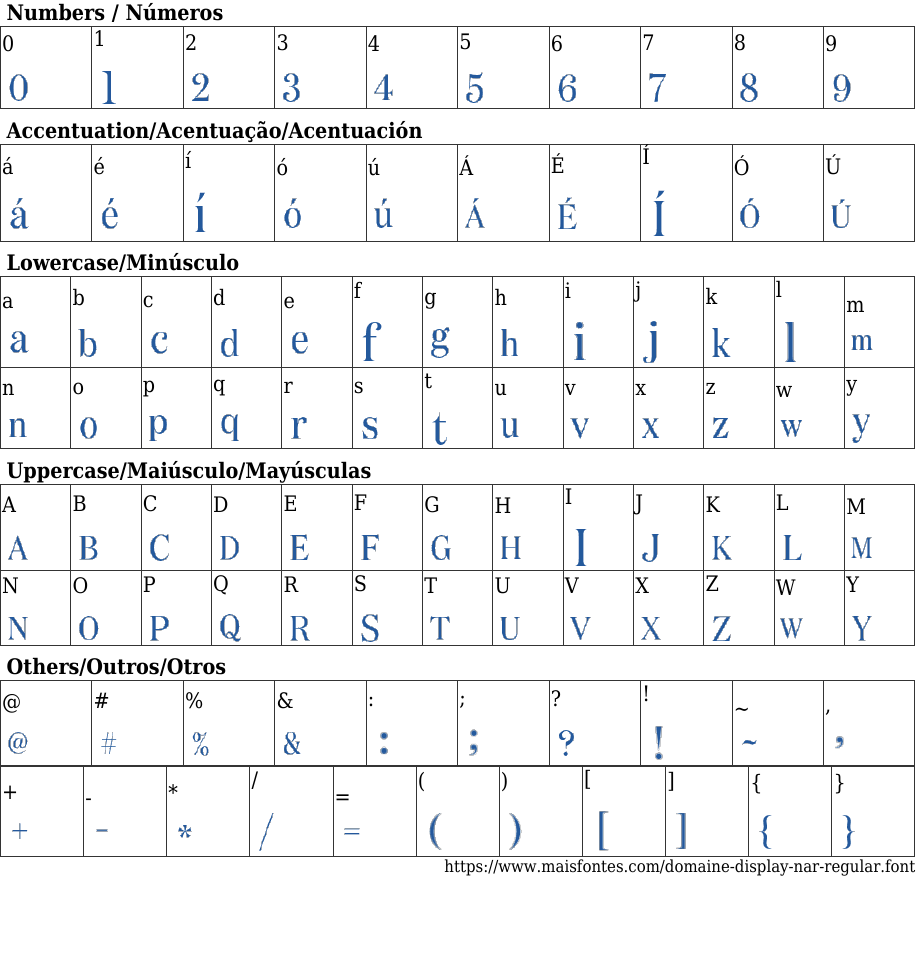 Domaine Display Narrow Regular: Free Font Download | MaisFontes
