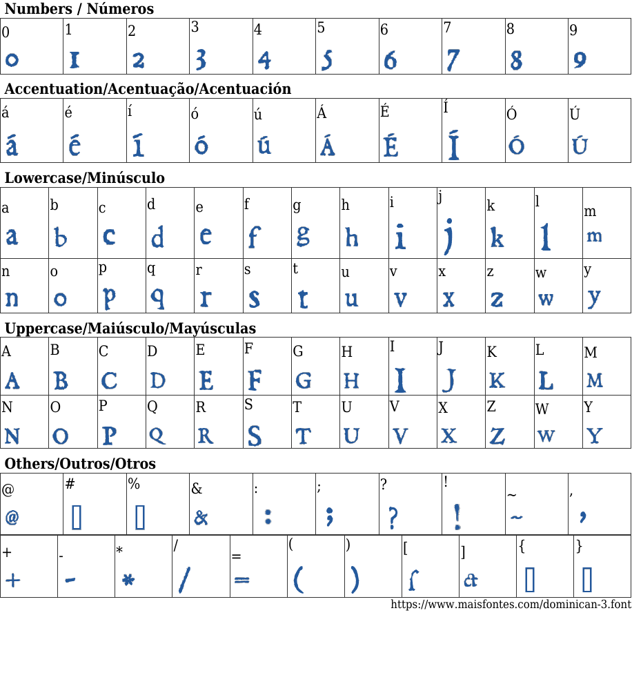 Dominican: Free Font Download | MaisFontes