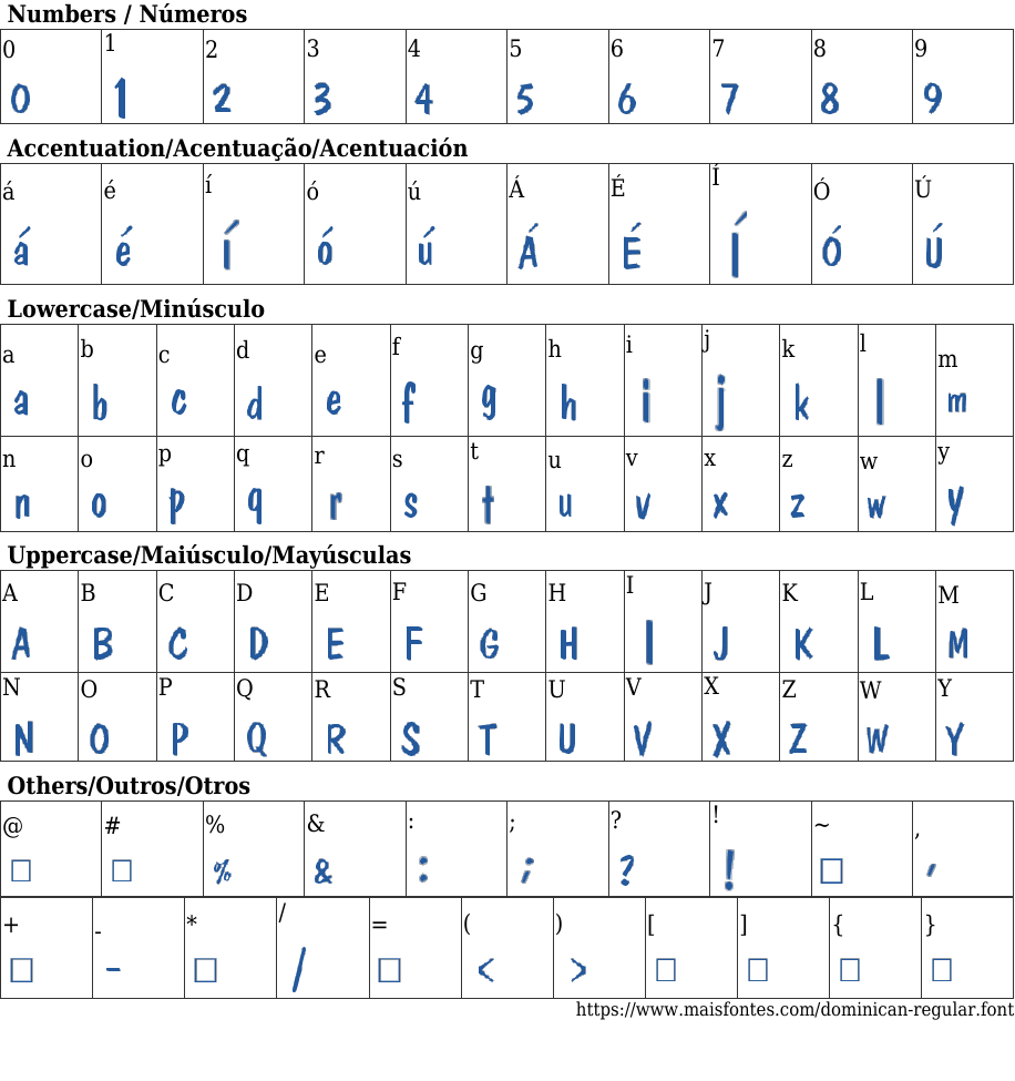 Dominican Regular: Free Font Download | MaisFontes