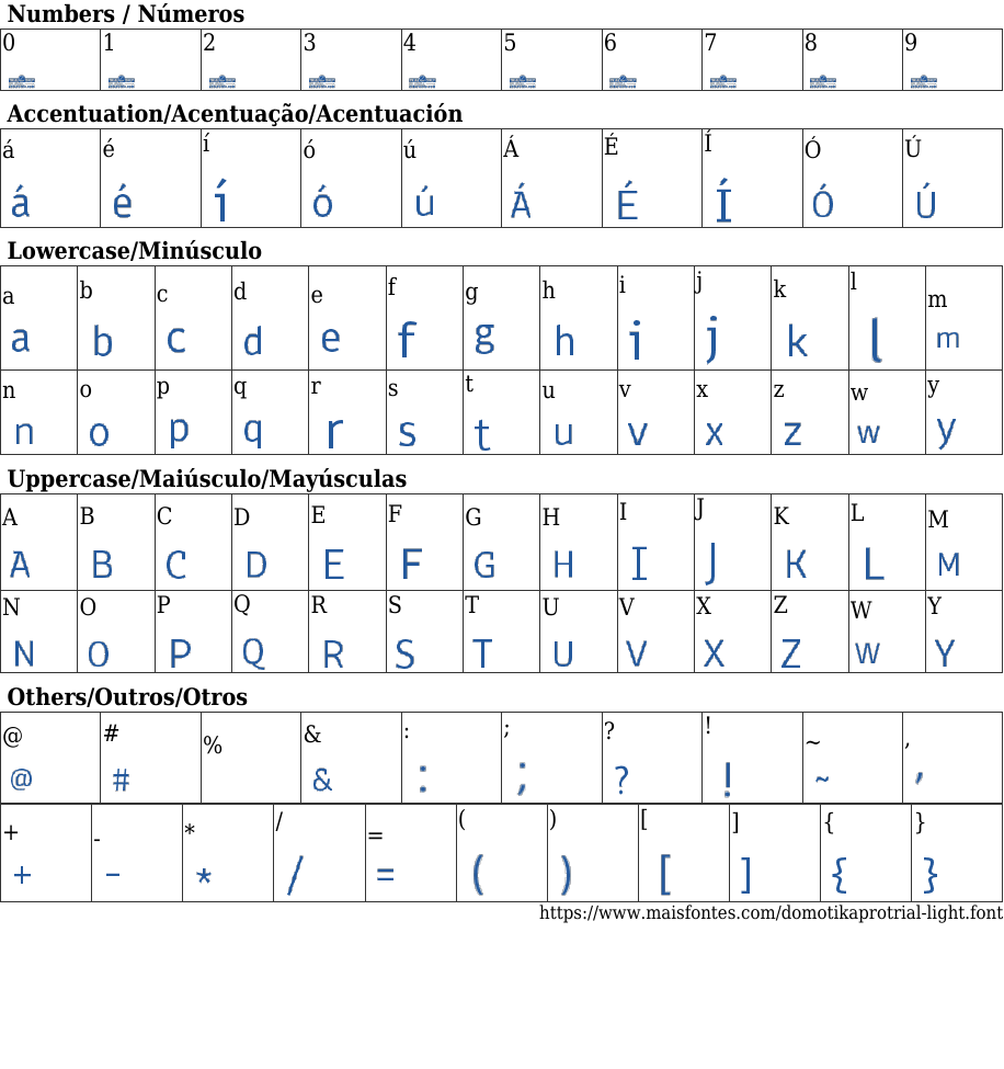 Domotika Pro Light: Free Font Download | MaisFontes