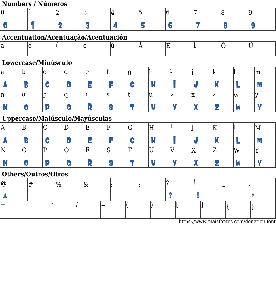 Donation: Free Font Download | MaisFontes