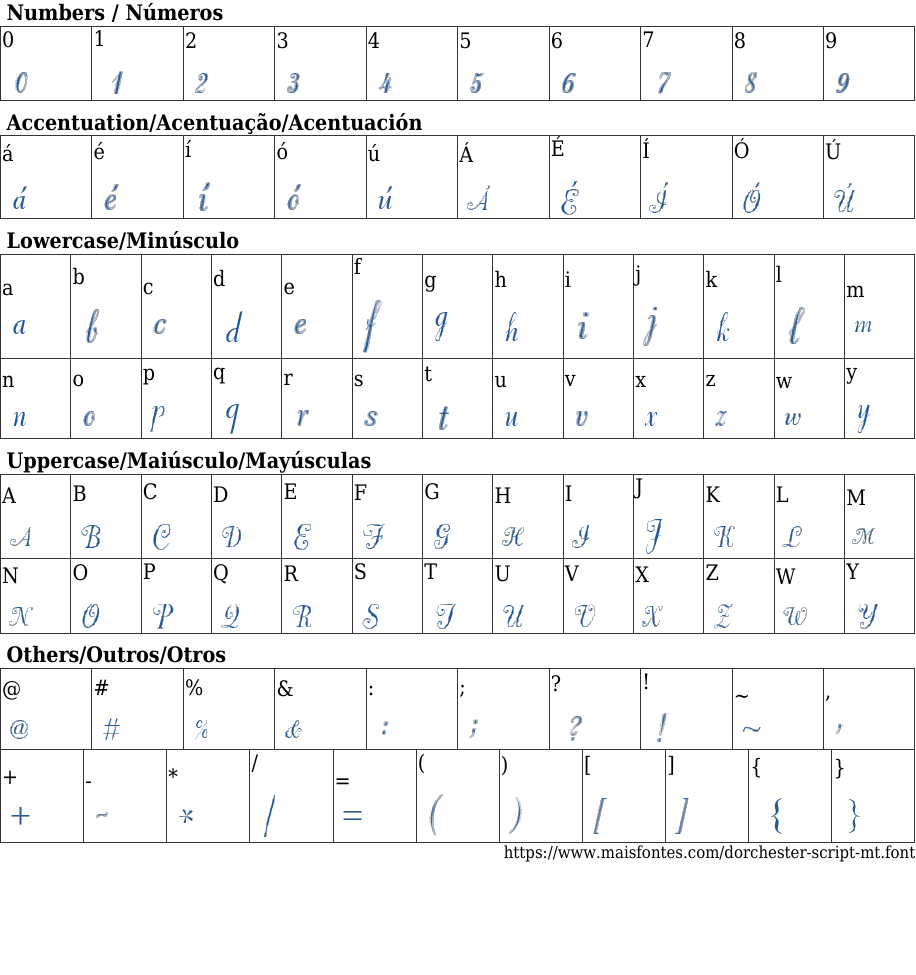Dorchester Script MT: Baixar Fonte Grátis | MaisFontes