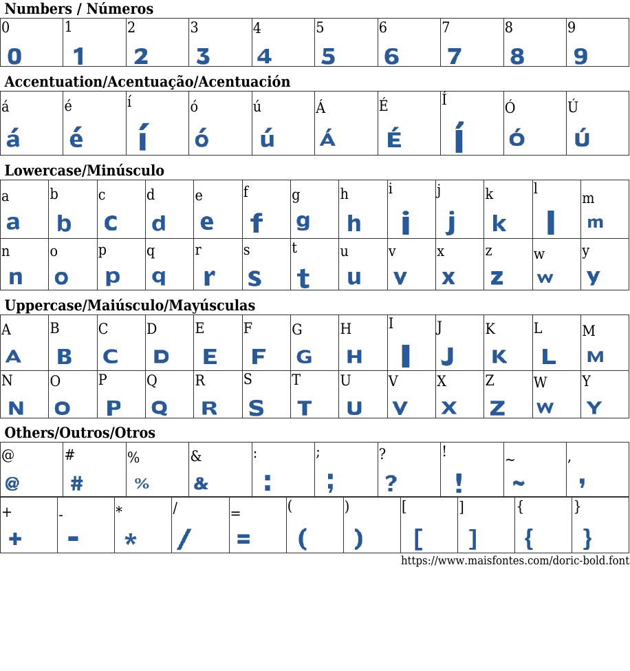 Doric Bold: Descargar Fuente Gratis | MaisFontes