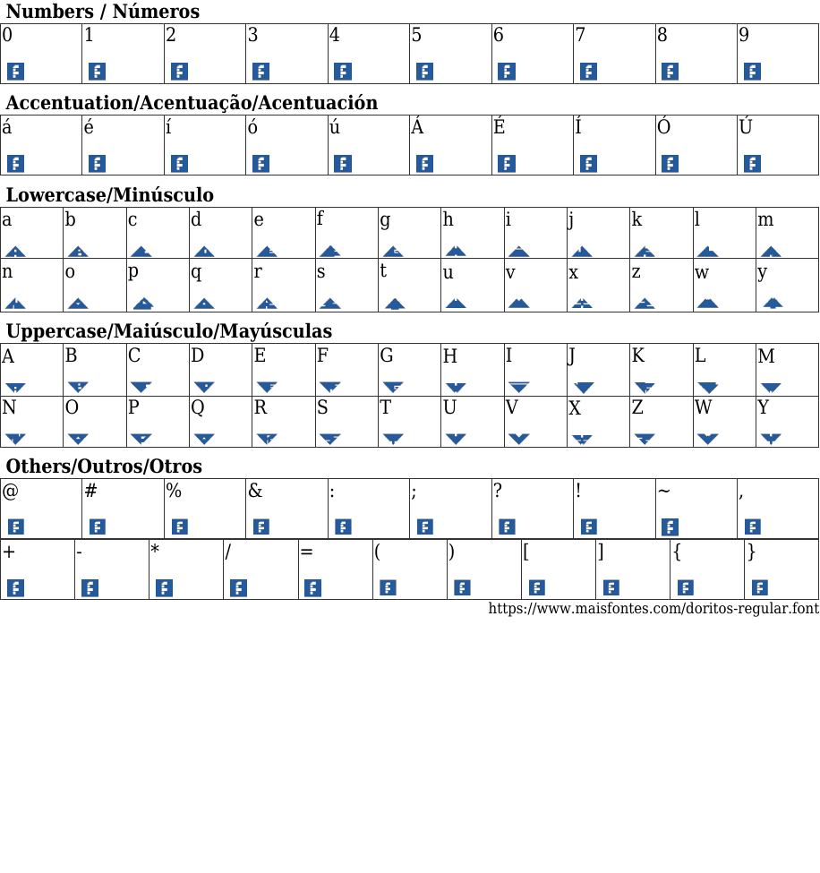 Doritos Regular: Download Free Font | MaisFontes
