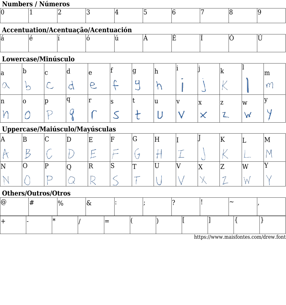 Drew: Free Font Download | MaisFontes