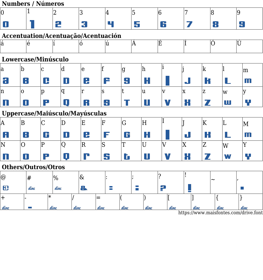 Drive: Free Font Download | MaisFontes