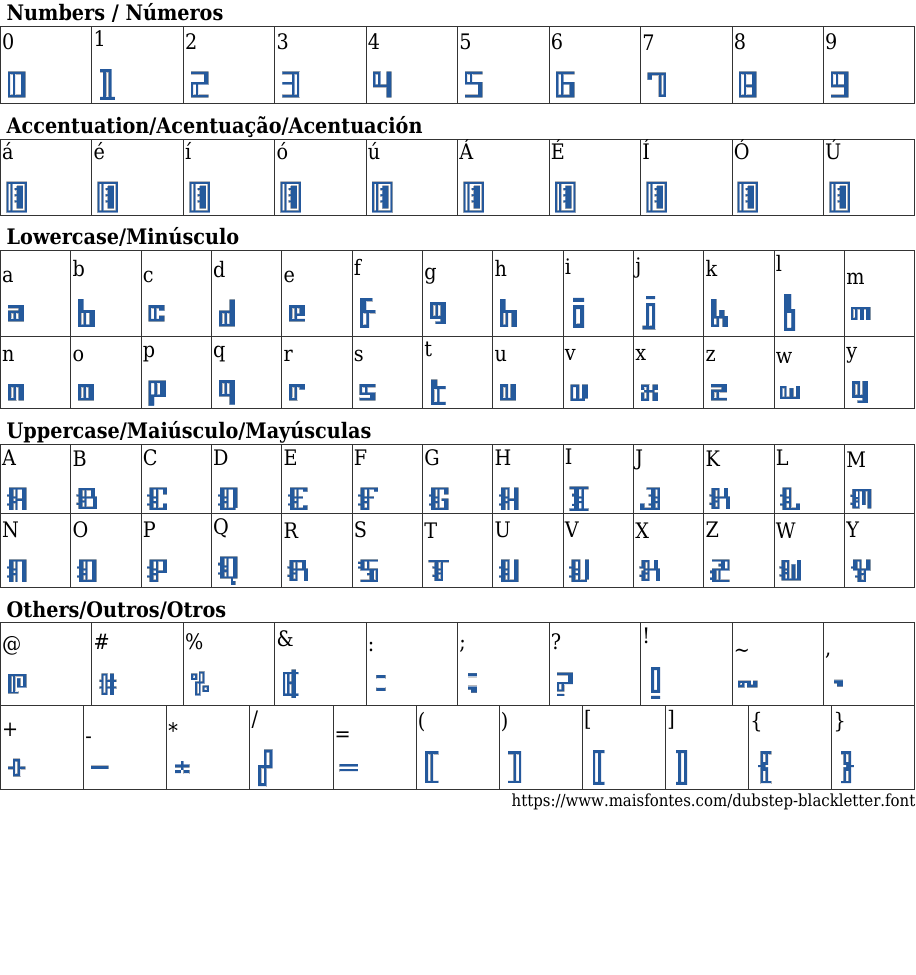 Dubstep Blackletter: Baixar Fonte Grátis | MaisFontes