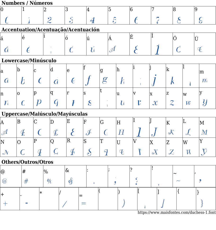 Duchess Font: Free Download | MaisFontes