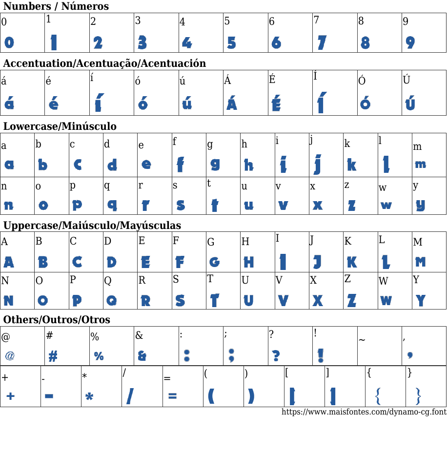 Dynamo CG: Free Font Download | MaisFontes
