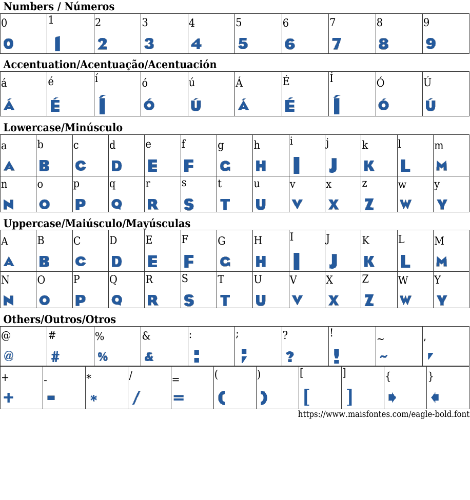 Eagle Bold: Free Font Download | MaisFontes