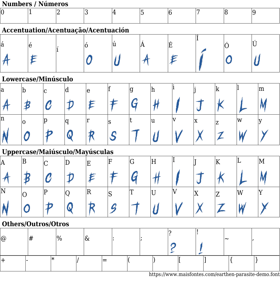 Earthen Parasite: Free Font Download | MaisFontes