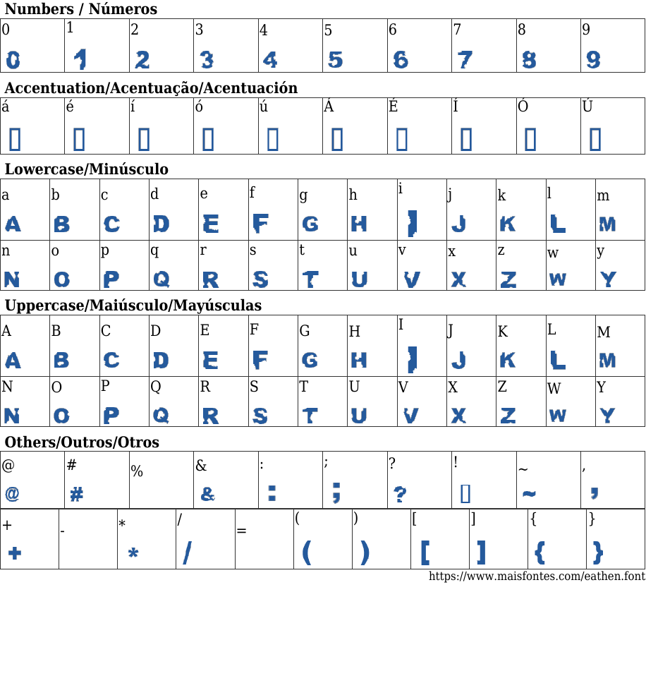 Eathen Font: Free Download | MaisFontes