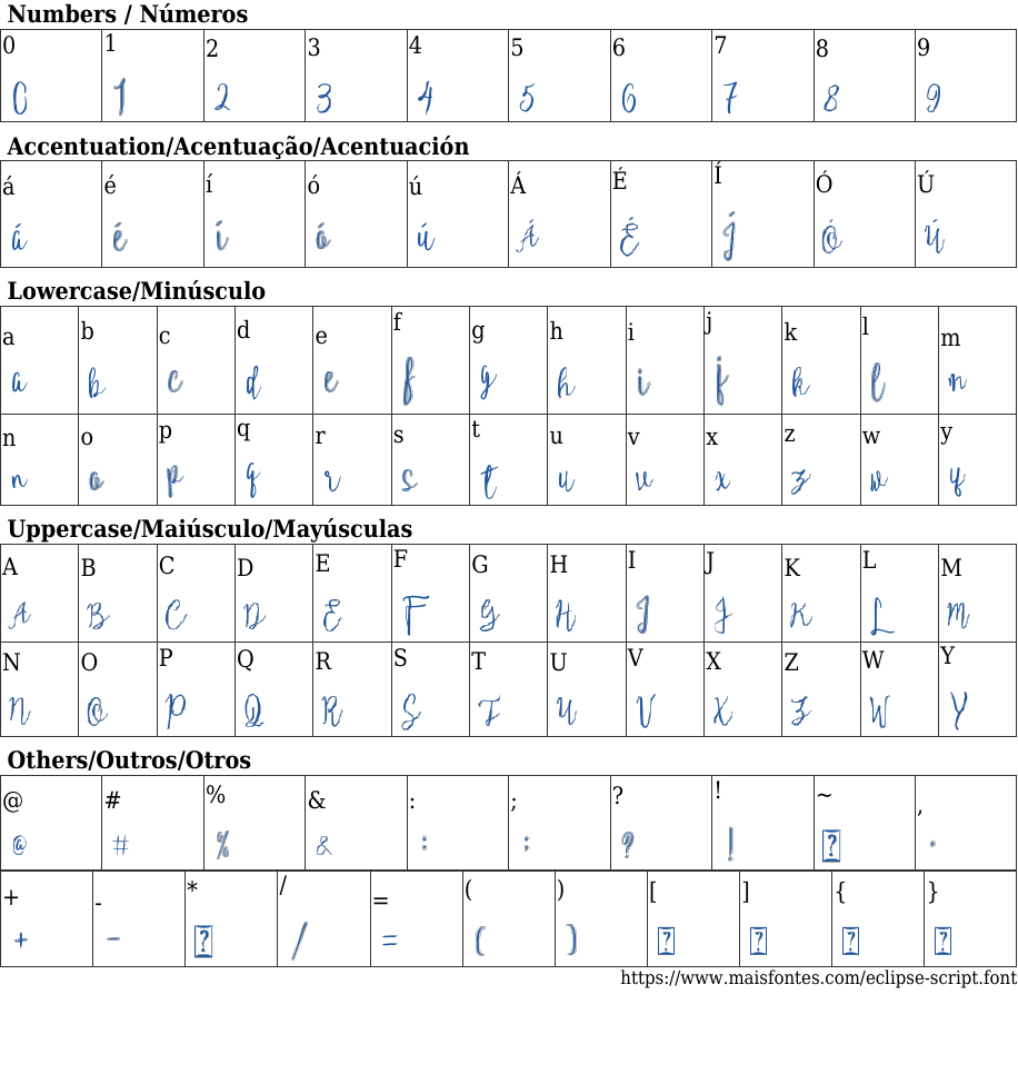 Eclipse Script: Baixar Fonte Grátis | MaisFontes