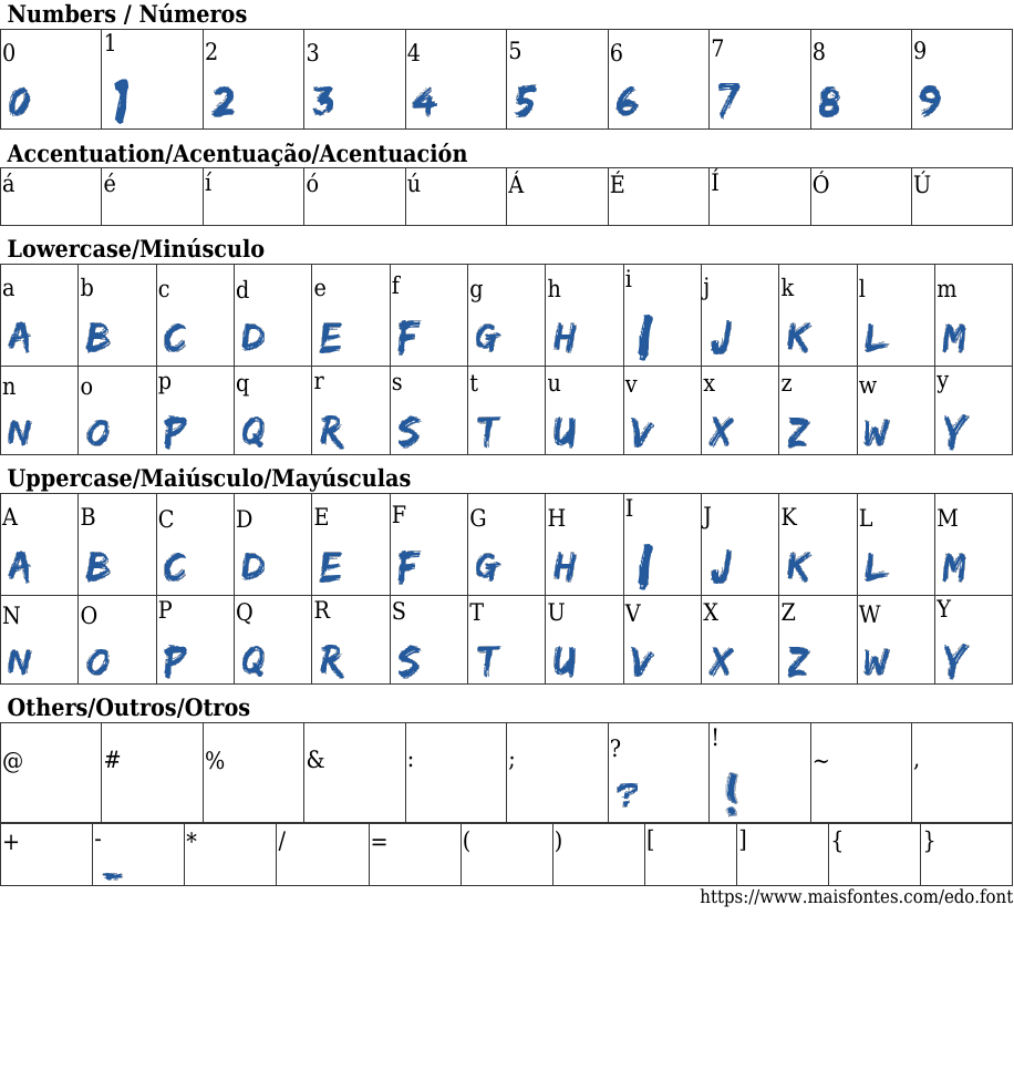 Edo: Free Font Download | MaisFontes