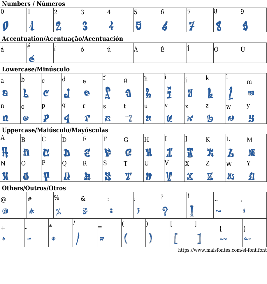 El: Baixar Fonte Grátis | MaisFontes