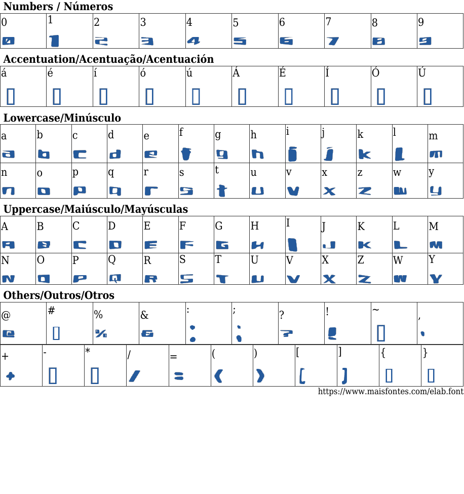 ELab: Baixar Fonte Grátis | MaisFontes